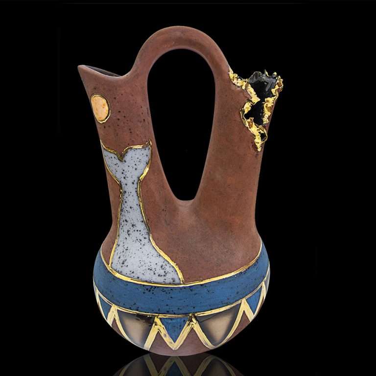Sharon Penn Tail Art Vase Inlaid – Diva