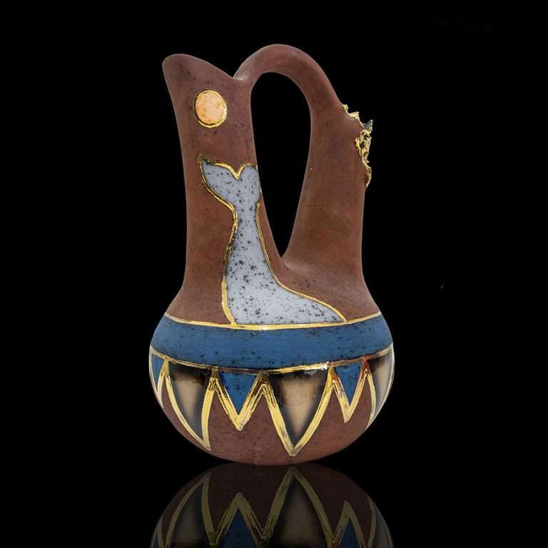 Sharon Penn Tail Art Vase Inlaid – Diva