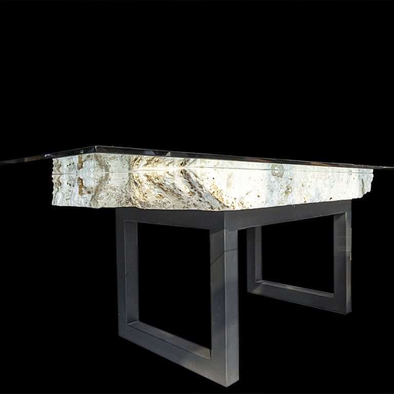 Roman steps White Onyx Dining Table / Modern Onyx Stone Table & Glass ...