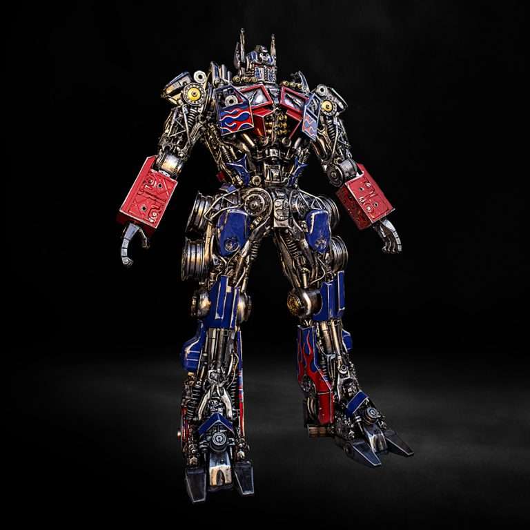 NEW: Transformers: Revenge of The Fallen: Optimus Prime Metal Sculpture ...