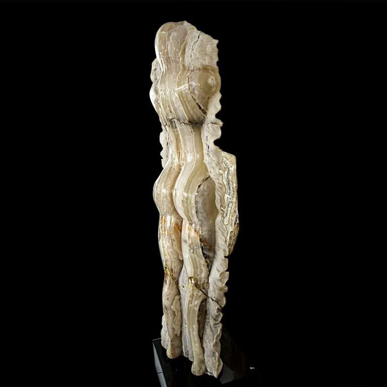 Ancient Greek Rare Genuine Onyx Venus Goddess Figure Statue Sculpture w ...