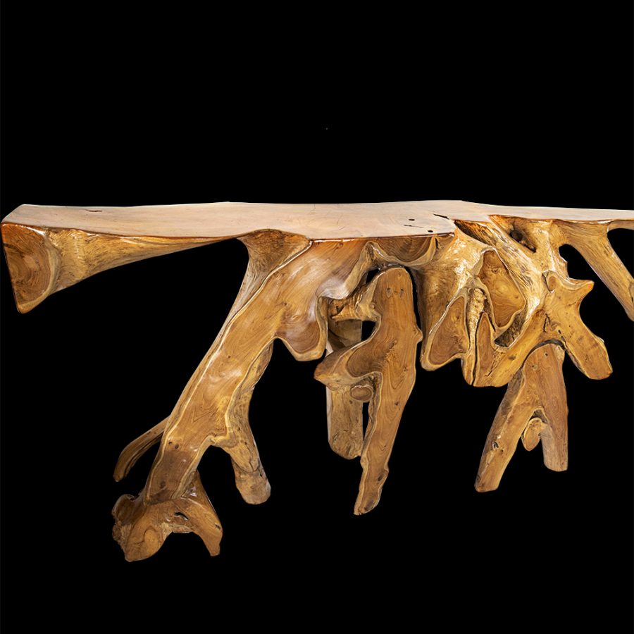 Naturally Rustic Teak Root Console Table , Eternity Teak Root Console ...