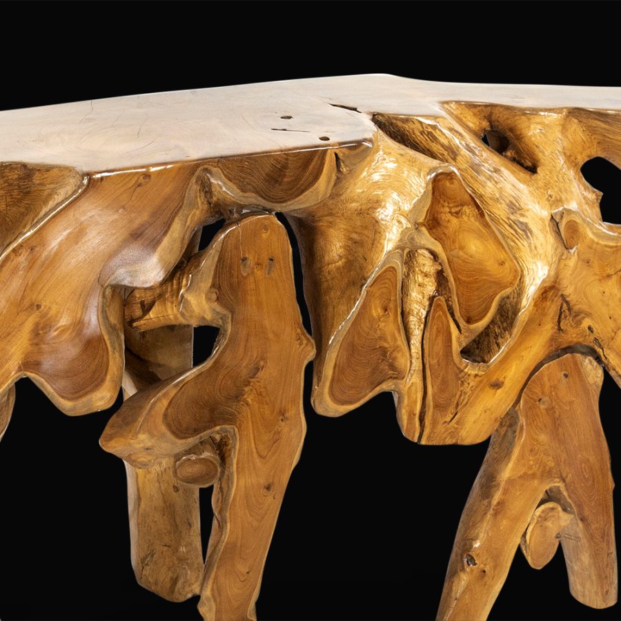 Naturally Rustic Teak Root Console Table , Eternity Teak Root Console ...