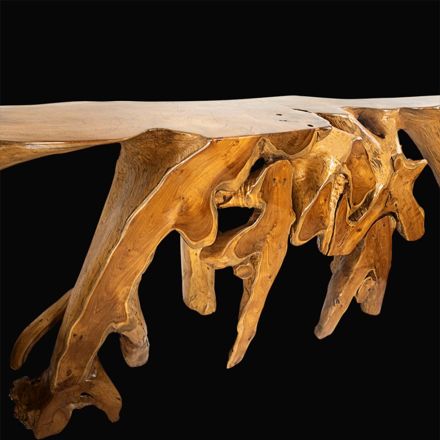 Naturally Rustic Teak Root Console Table , Eternity Teak Root Console ...