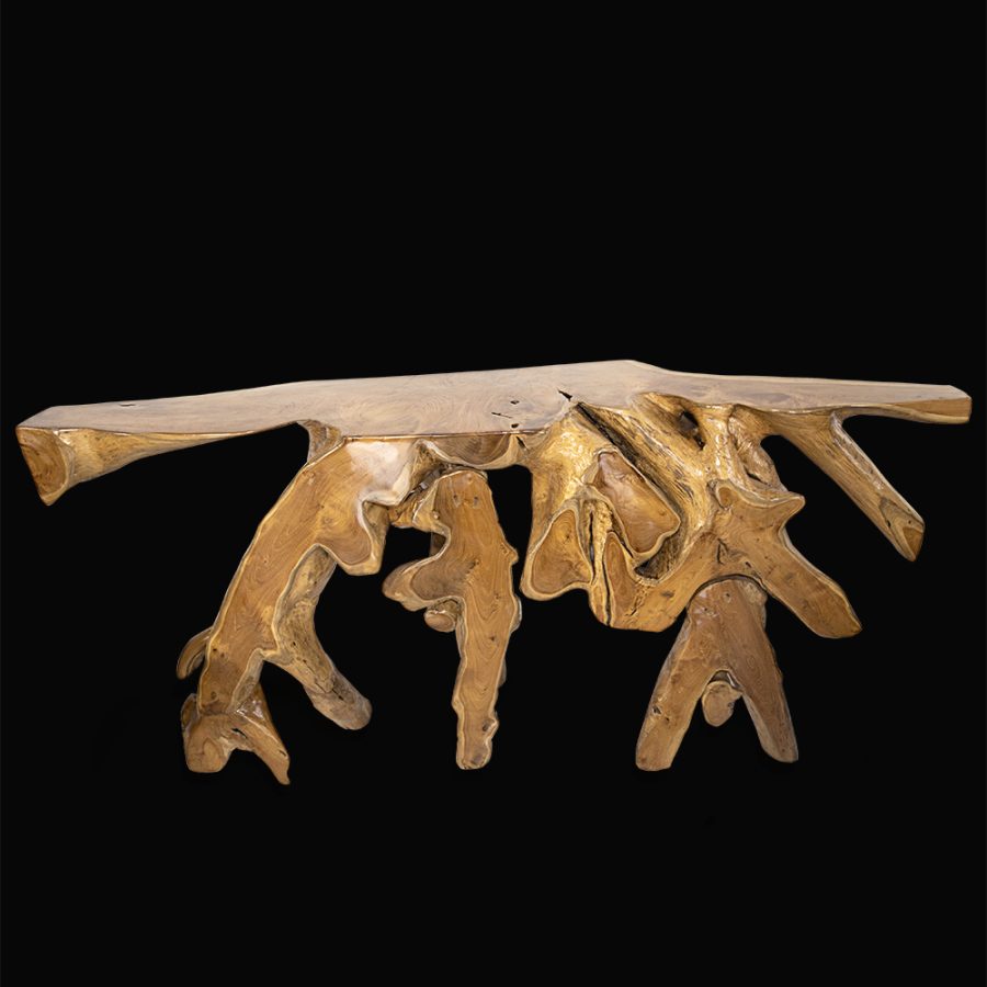 Naturally Rustic Teak Root Console Table , Eternity Teak Root Console ...