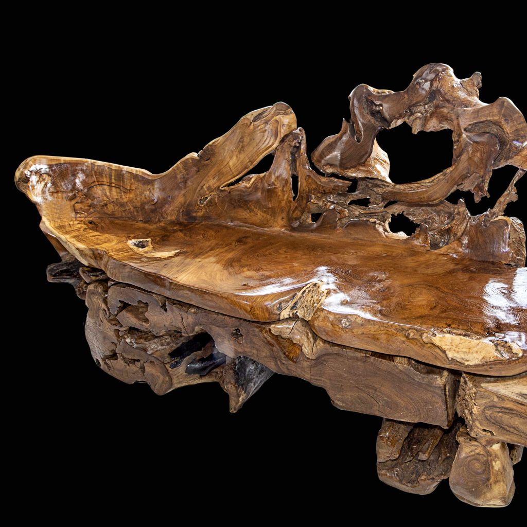 Teak Root Bench / Teak Wooden Bench – Diva
