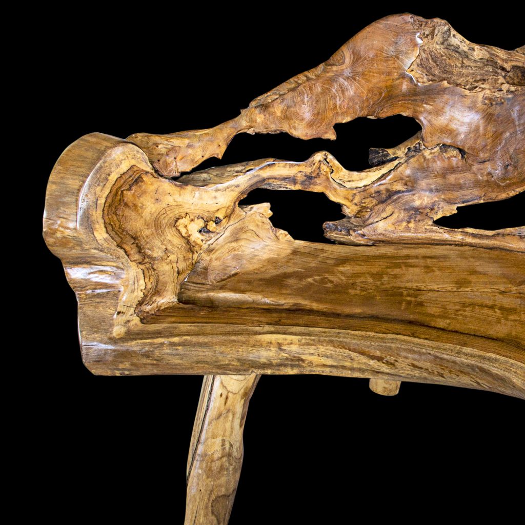 Teak Root Timeless Bench / Wooden Bench – Diva