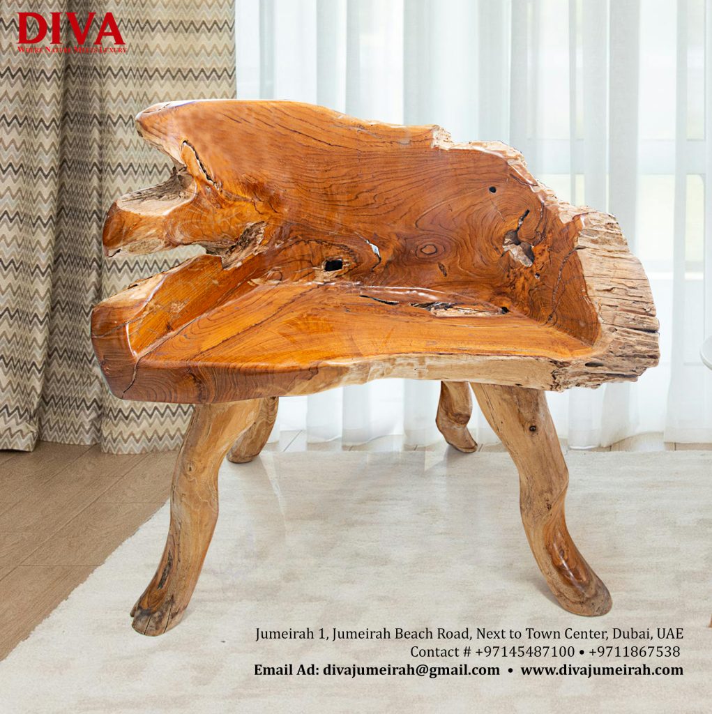 Teak Root Eternity Chair, 78 cm – Diva