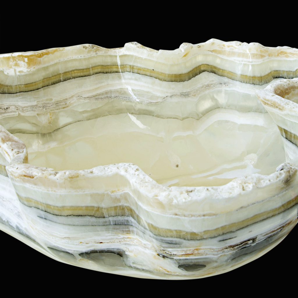 Centerpiece Natural Onyx Bowl – Diva