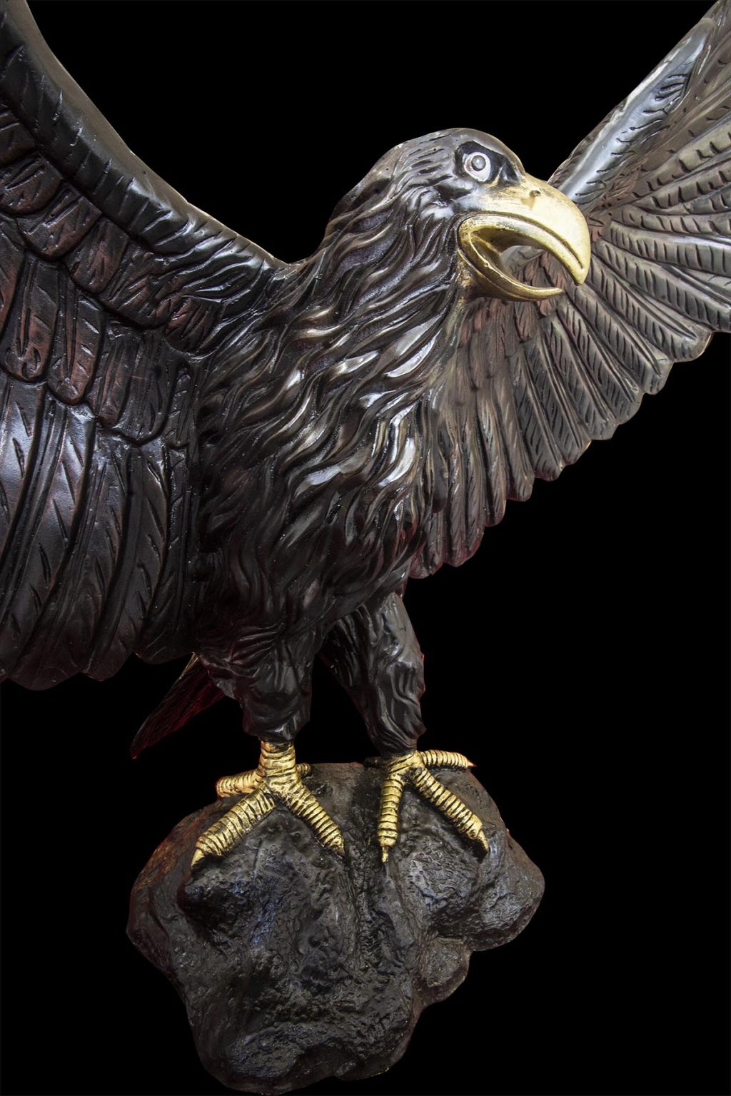 Bronze Flying Eagle Sculpture – Diva