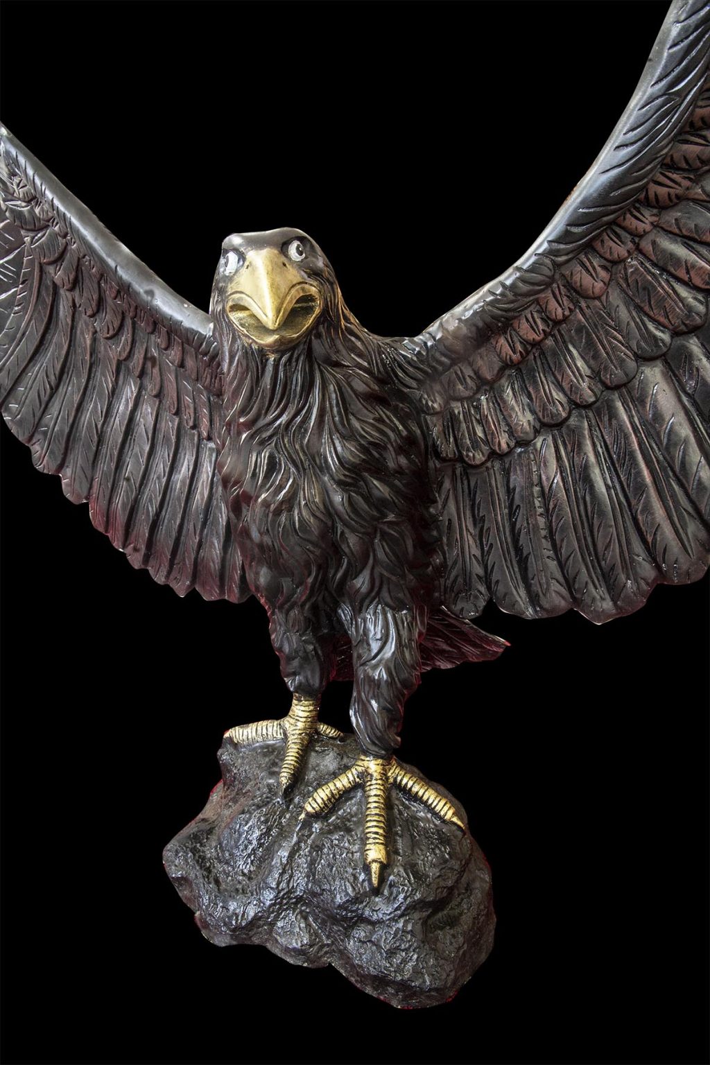 Bronze Flying Eagle Sculpture – Diva