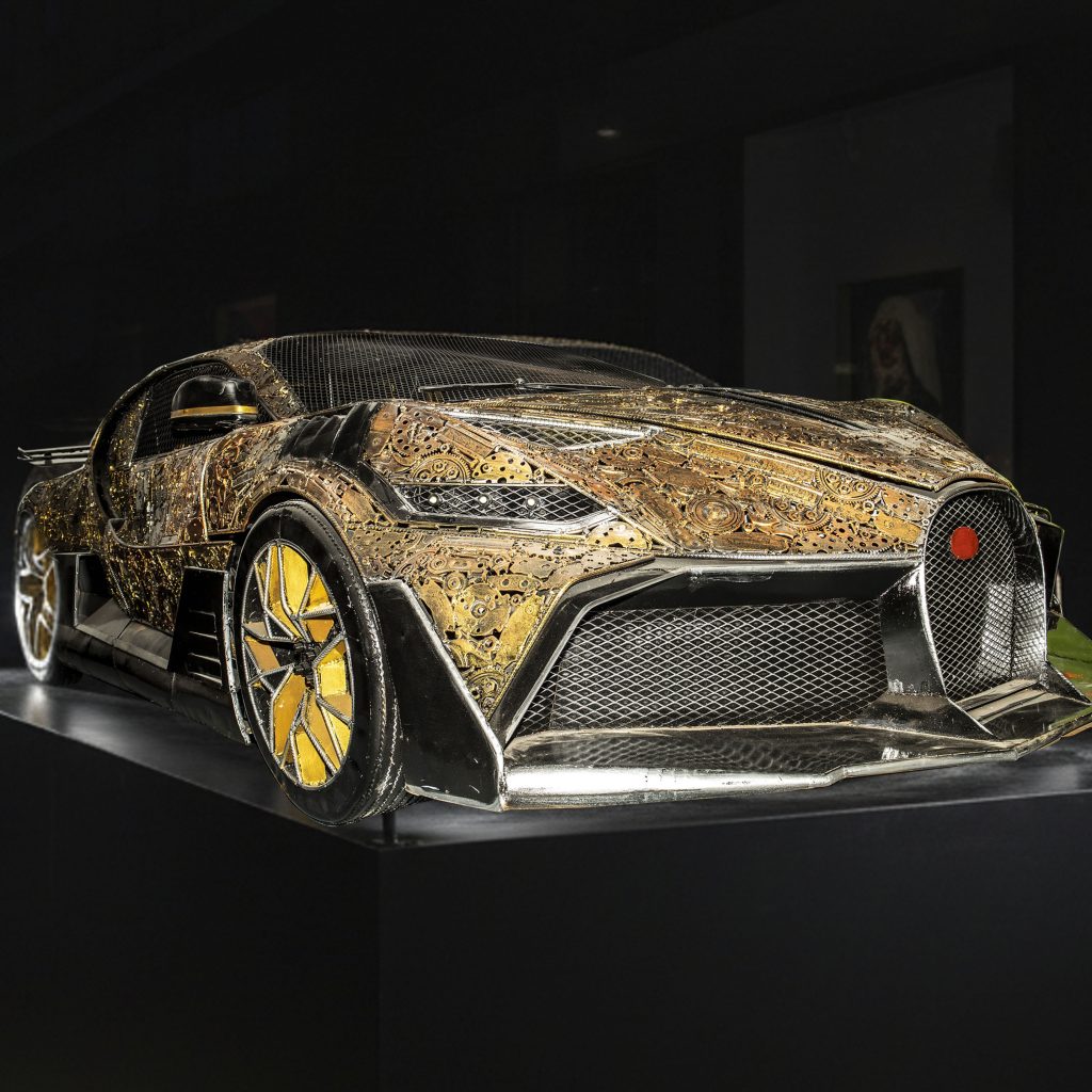 New: Bugatti Metal Art Sculpture – Diva