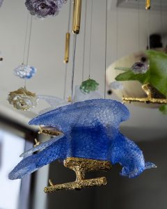 New: AVES LUMINA™ Bird Bloom Glass Chandelier – Diva