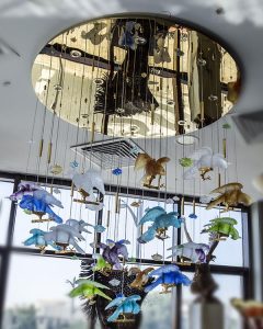 New: AVES LUMINA™ Bird Bloom Glass Chandelier – Diva